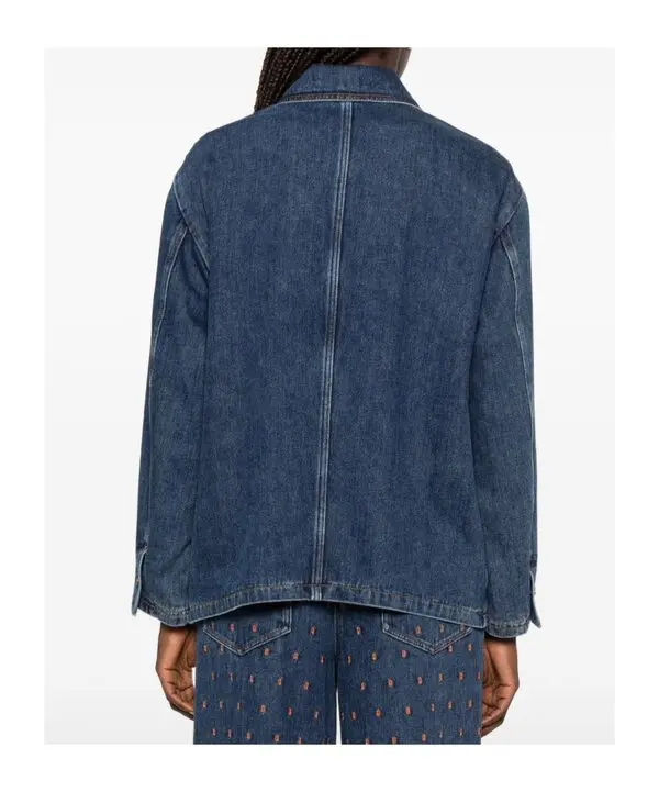 FORTE_FORTE Long-sleeve Denim Jacket