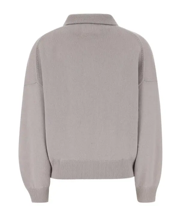 LISA YANG Long-sleeve Polo-collar Sweater