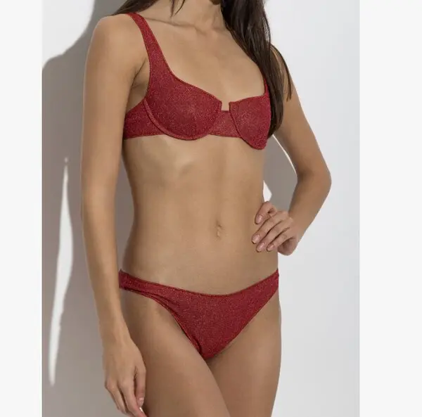 Oseree Sequined Bikini Set
