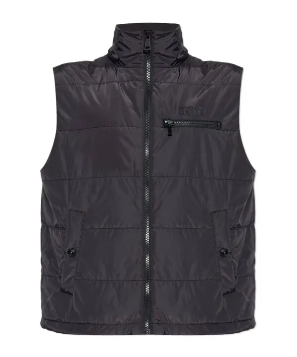 Versace Stand Up Collar Down Vest