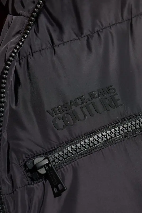 Versace Stand Up Collar Down Vest