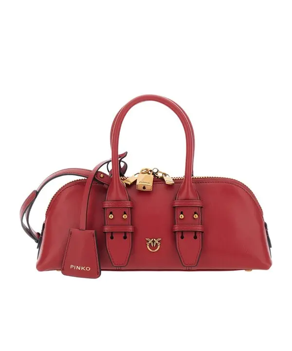 Pinko Handbag With Leather Details