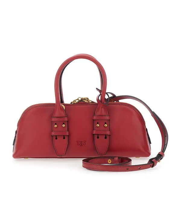 Pinko Handbag With Leather Details