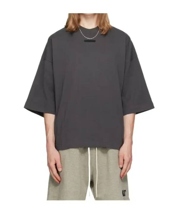 Fear Of God Drop-shoulder T-shirt - Black