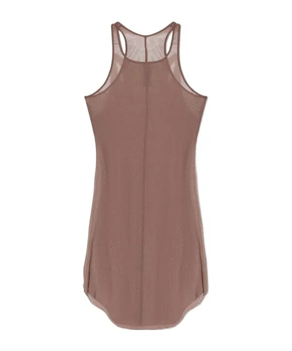 Rick Owens Ribbed Longline Tank Top