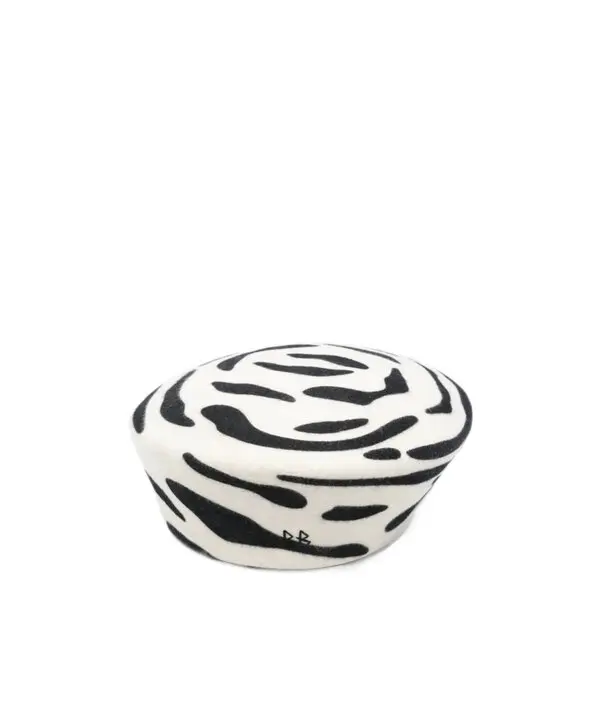 Ruslan Baginskiy Patterned Hat - White