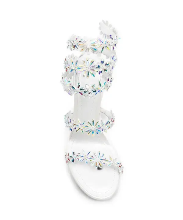 Rene Caovilla Embellished Stiletto Sandals