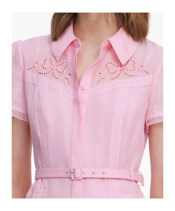 SELF-PORTRAIT Embroidered Mini Dress