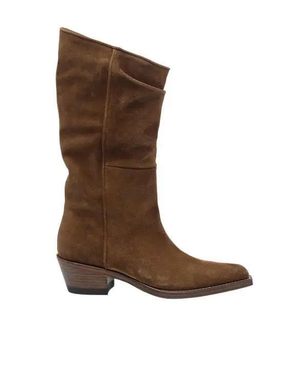 Khaite Pointed-toe Ankle Boots