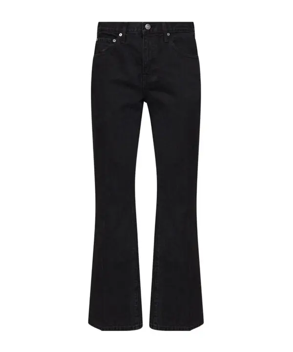 Khaite Clara Jeans In Prescott - Black