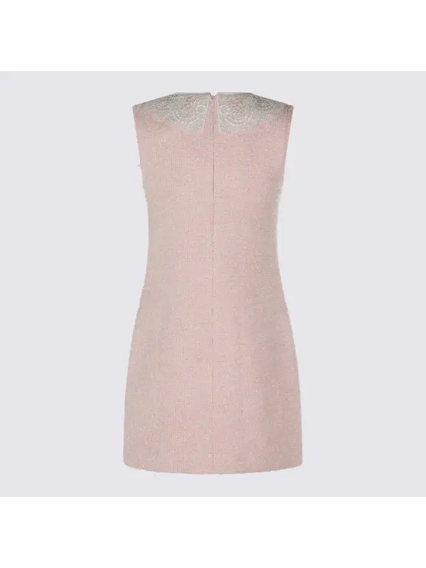 SELF-PORTRAIT Lace-collar Mini Dress