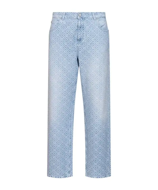 Casablanca Belt-loop Jeans - Lightblue
