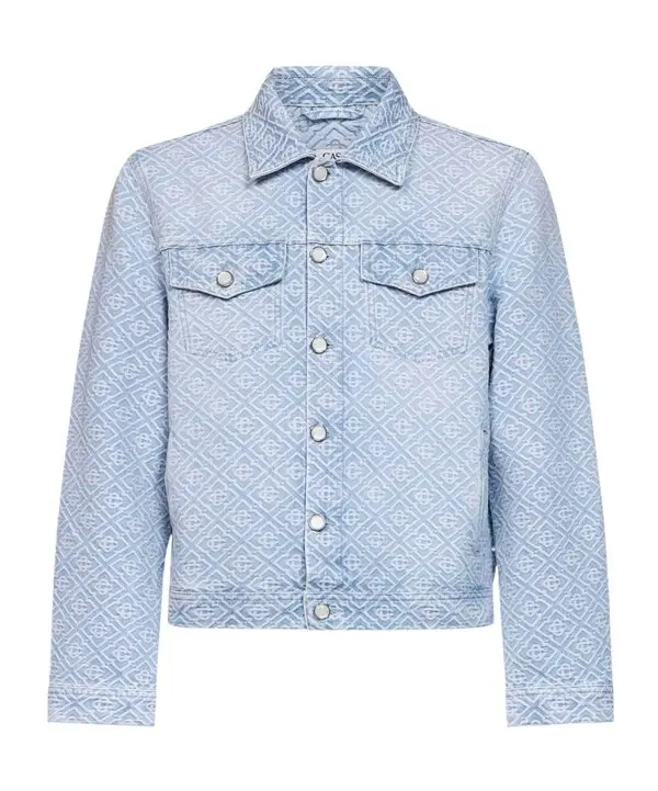 Casablanca Long-sleeve Denim Jacket