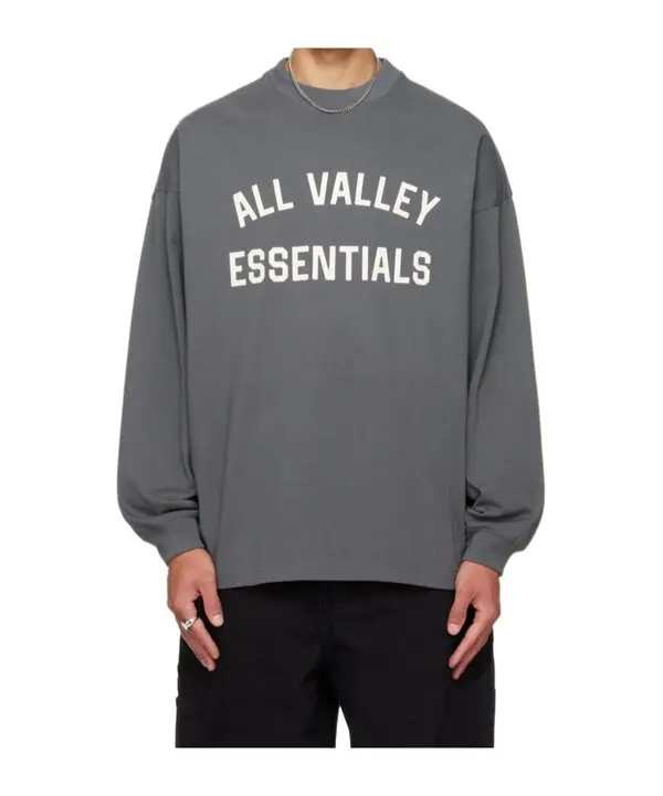 Fear Of God Long-sleeved T-shirt - Gray
