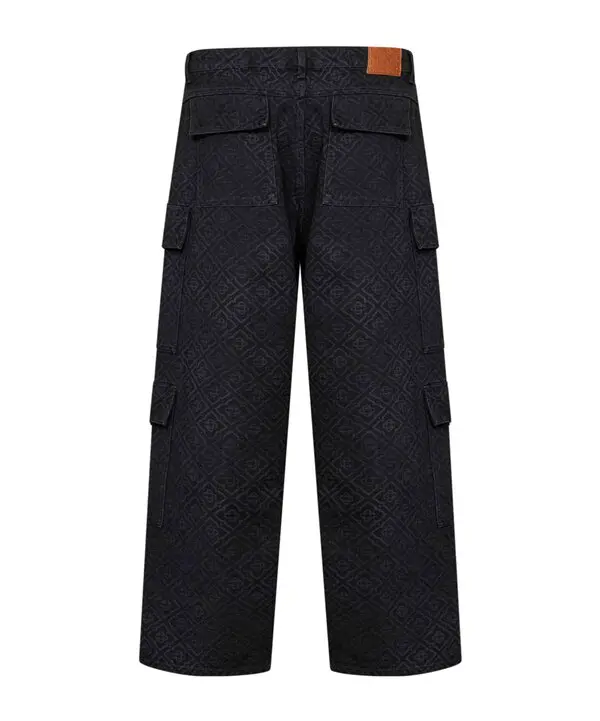Casablanca Belt-loop Monogram Jeans