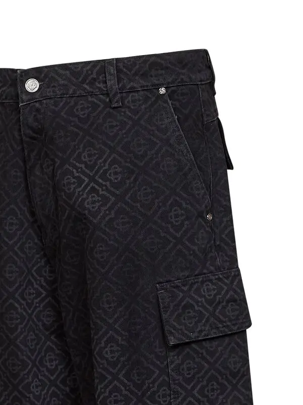 Casablanca Belt-loop Monogram Jeans
