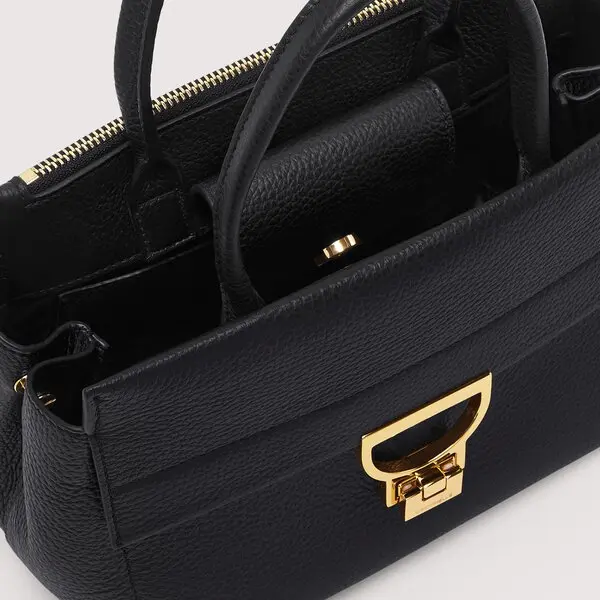COCCINELLE Medium Arlettis Leather Tote Bag