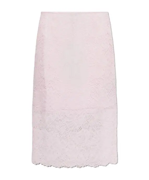 ROTATE BY BIRGER CHRISTENSEN Patterned Midi Skirt - Pink