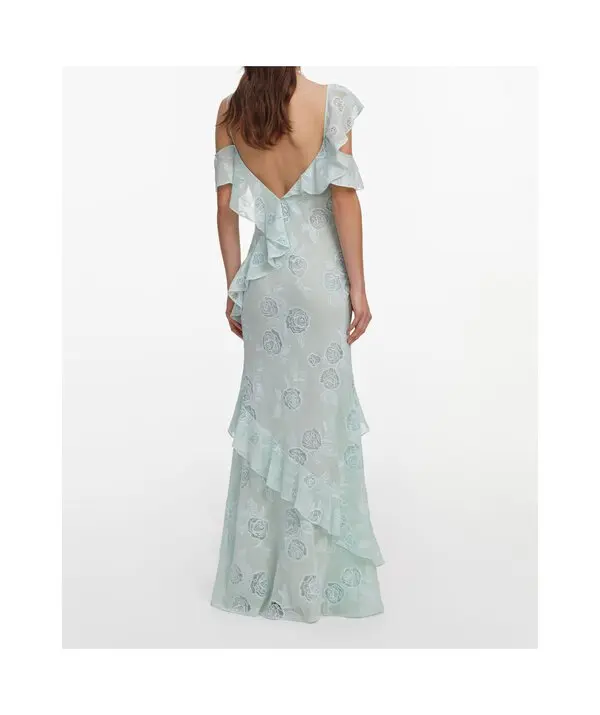 SELF-PORTRAIT Ruffled Dress