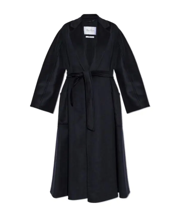 Max Mara Ludmilla Cashmere Coat - Black