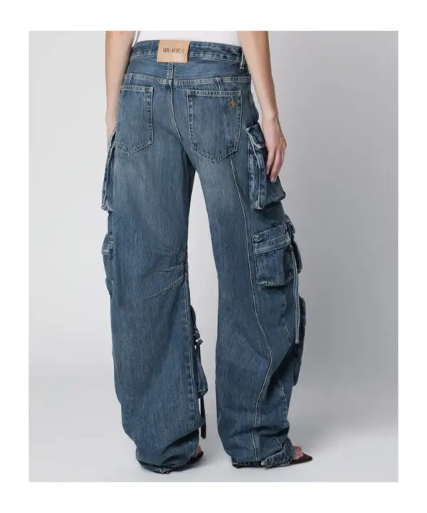 Attico Multi-pocket Cargo Jeans
