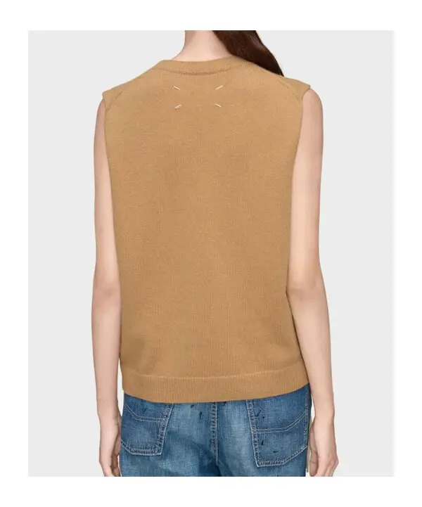 MAISON MARGIELA Fused Knitted Vest