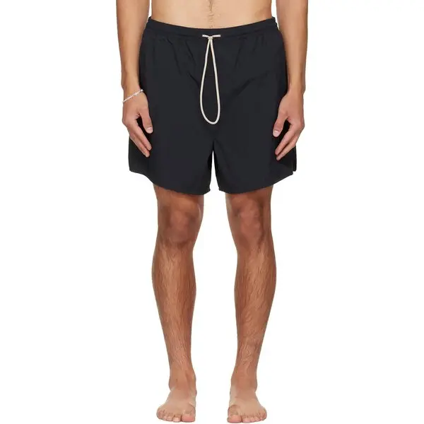 Fear Of God Drawstring Swim Trunks - Black