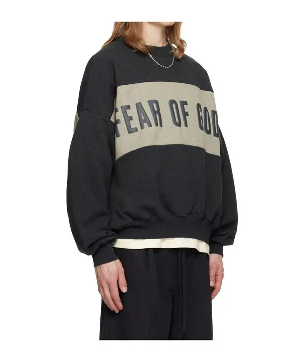 Fear Of God Patterned Drop-shoulder Sweatshirt