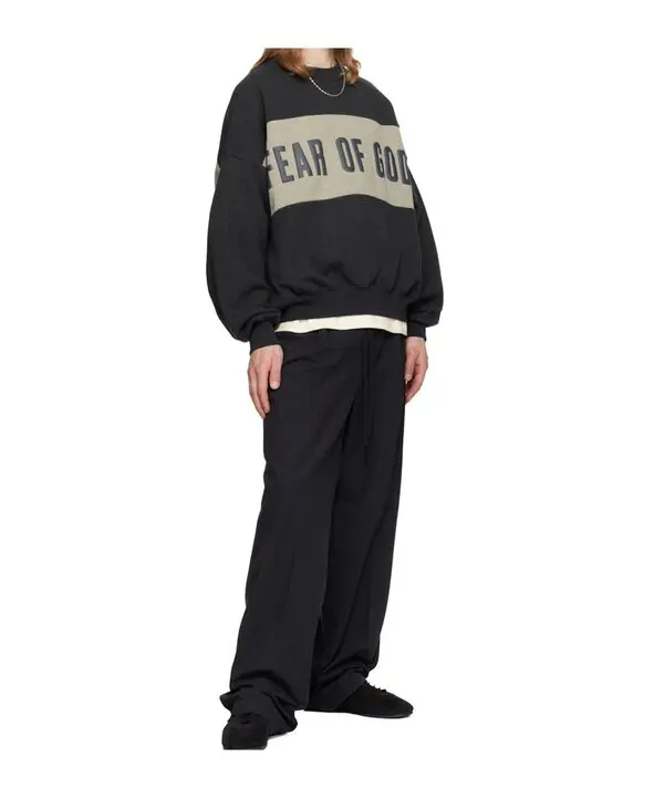 Fear Of God Patterned Drop-shoulder Sweatshirt