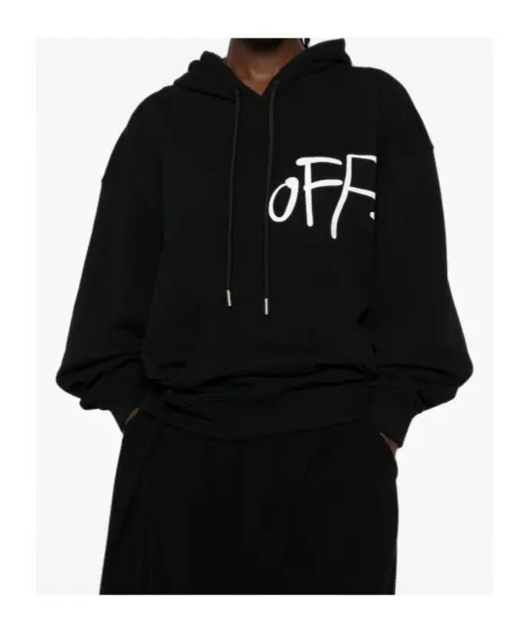 Off-White Logo-print Drawstring Hoodie