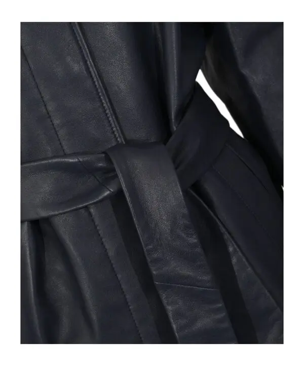 BLUGIRL Belted Stand-collar Jacket
