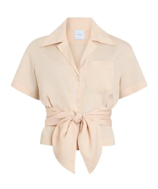 PATOU Knotted Beach Shirt - No