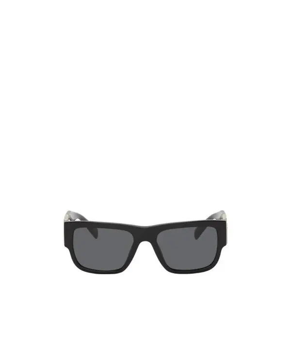 Versace Medusa Embellished Sunglasses - Black