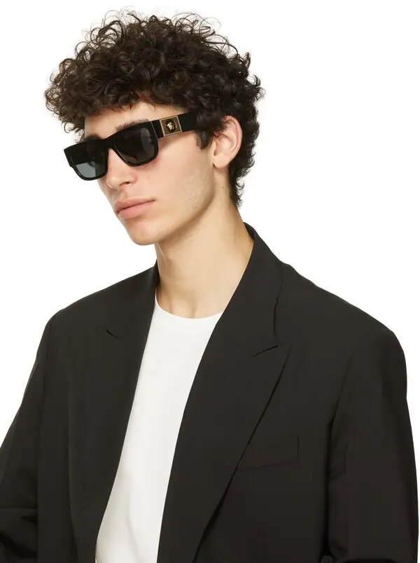 Versace Medusa Embellished Sunglasses