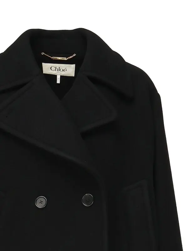 Chloé Long Sleeve Short Coat