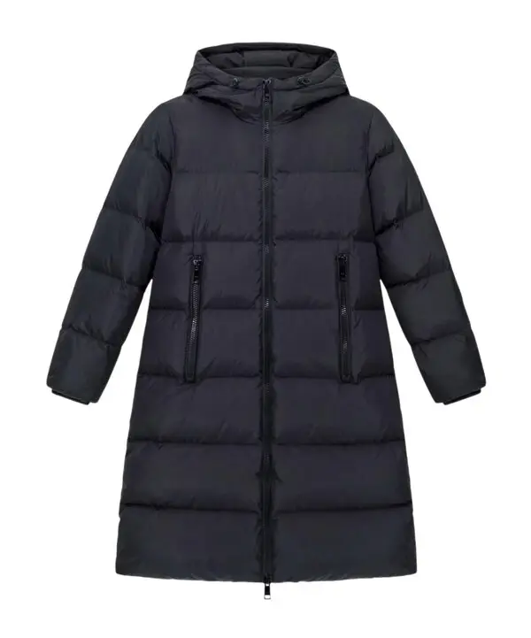 Armani Exchange Hooded Padded Jacket - Black