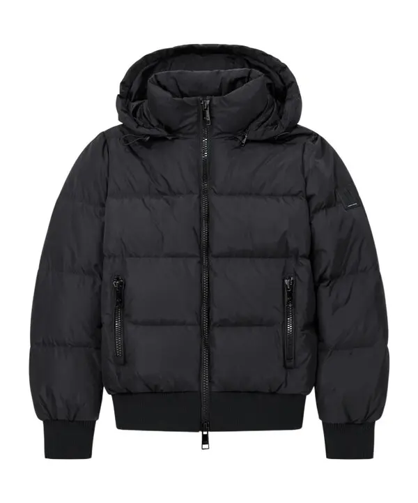 Armani Exchange Zip-up Bomber Jacket - Black