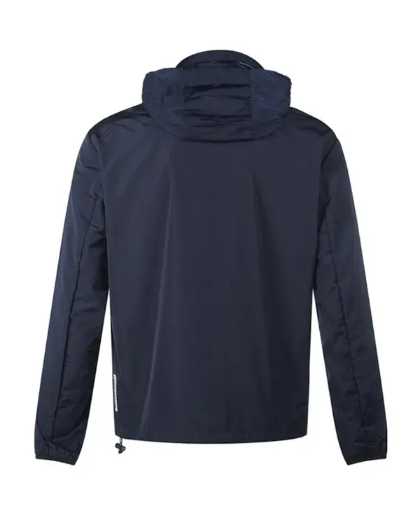 Armani Exchange Logo Patch Zipped Jacket