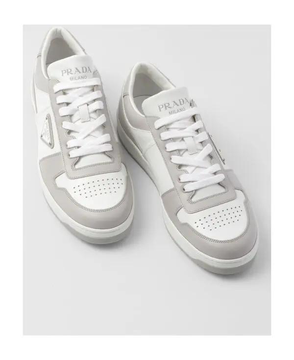 Prada Downtown Leather Sneakers