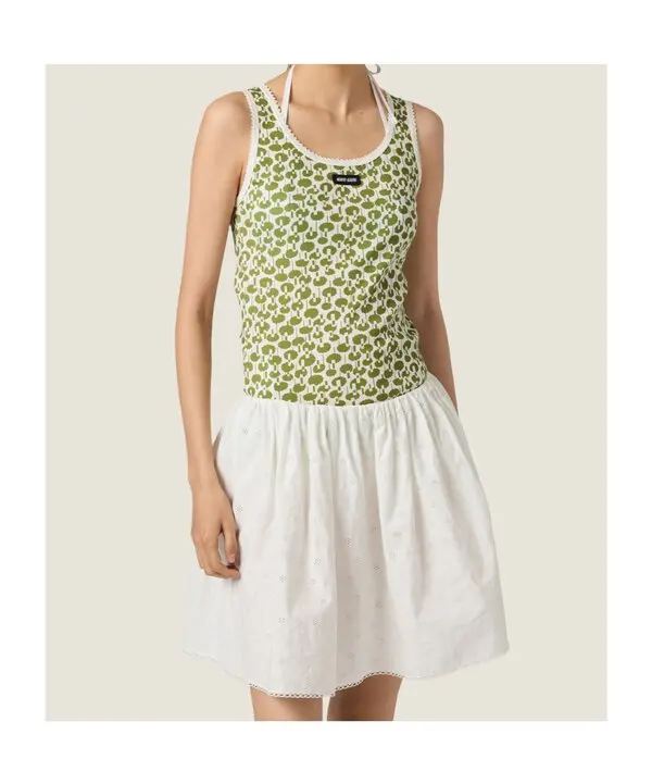 Miu Miu Cotton Tank Top