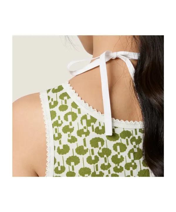 Miu Miu Cotton Tank Top
