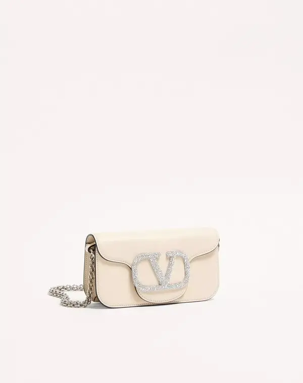 Valentino Garavani Locò Small Shoulder Bag - Ivory