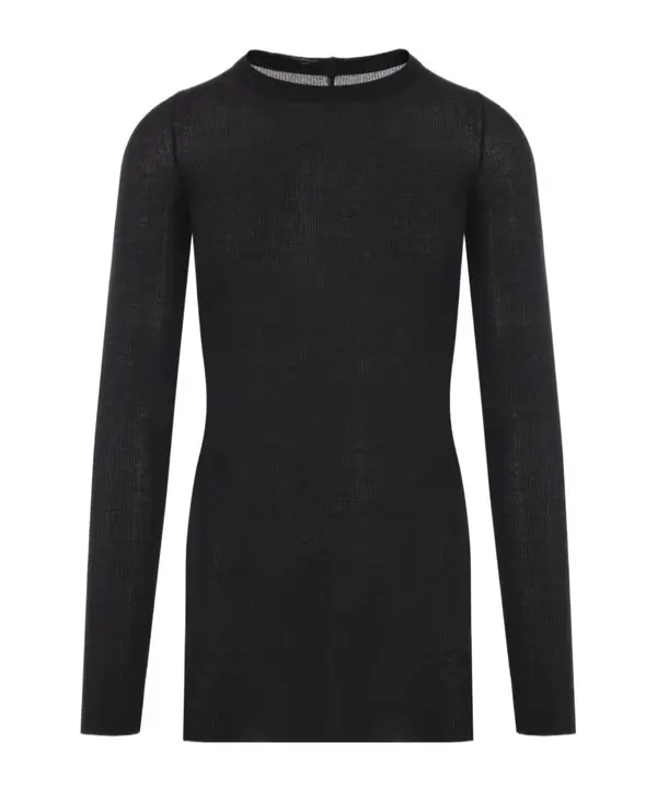 Rick Owens Concordians Rib Jersey Ls T-shirt