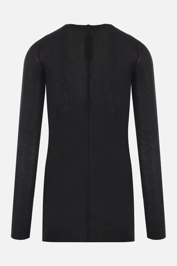 Rick Owens Concordians Rib Jersey Ls T-shirt