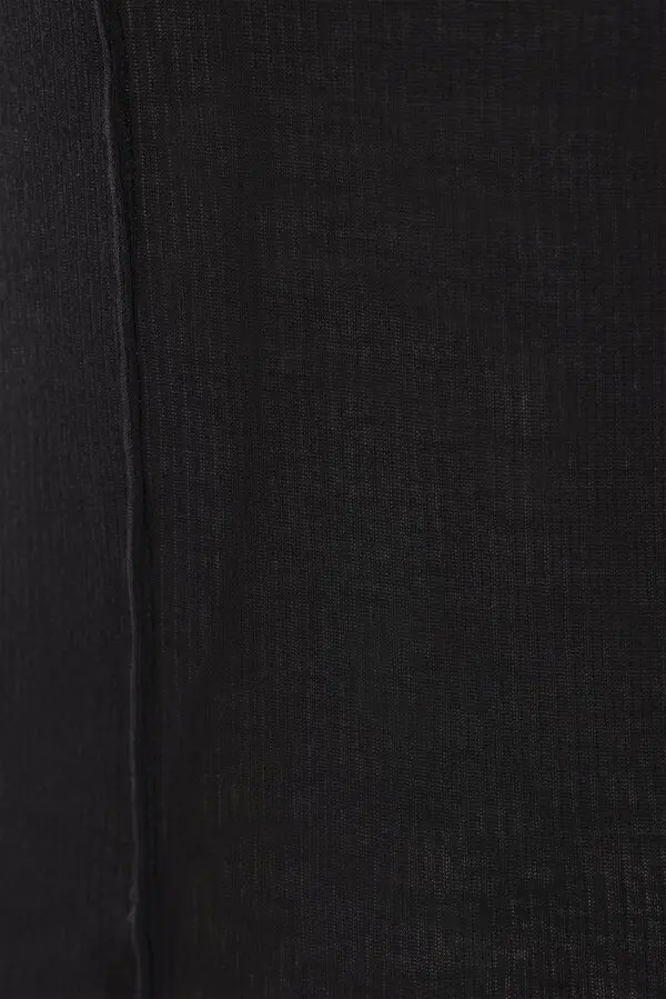 Rick Owens Concordians Rib Jersey Ls T-shirt