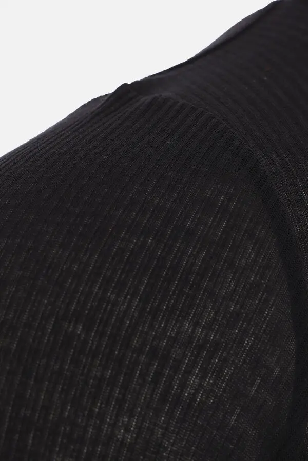 Rick Owens Concordians Rib Jersey Ls T-shirt