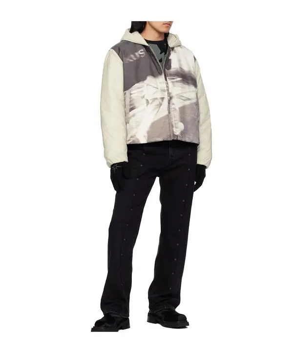 KUSIKOHC Printed Quilted Jacket