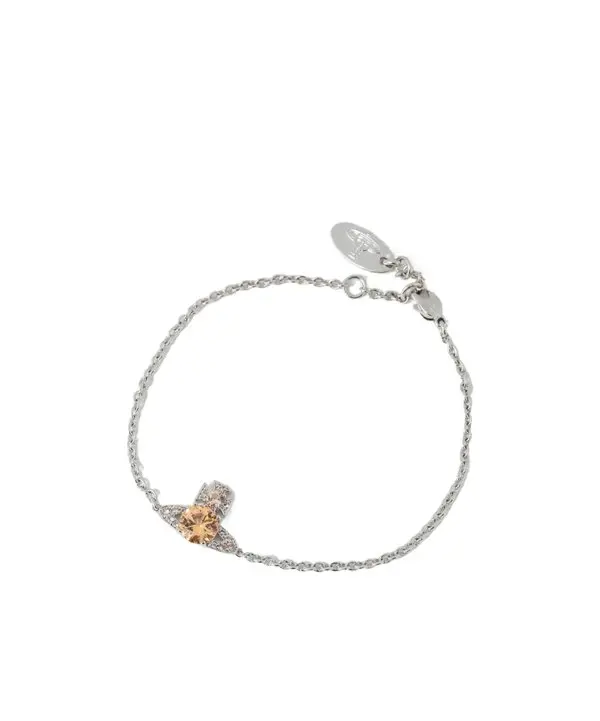 VIVIENNE WESTWOOD Orb-plaque Bracelet - Gray