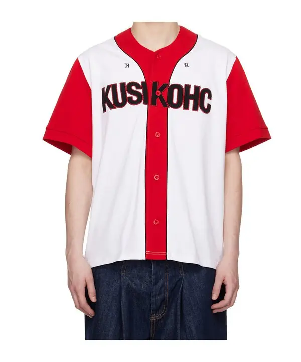 KUSIKOHC Short-sleeved Baseball Jersey - Multicolor