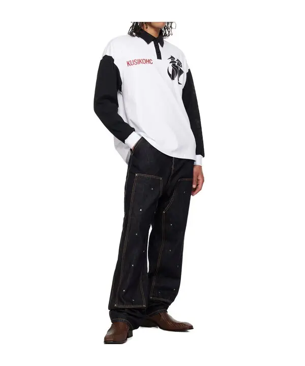 KUSIKOHC Rugby Long-sleeved Polo Shirt